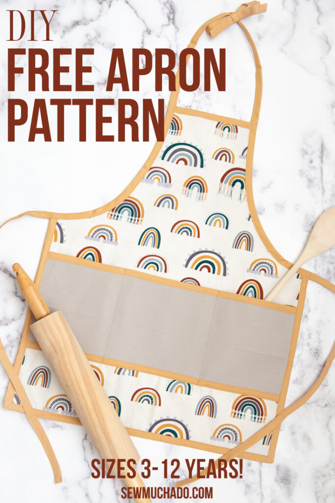 Free Kids Apron Pattern - 3 sizes! - Sew Much Ado