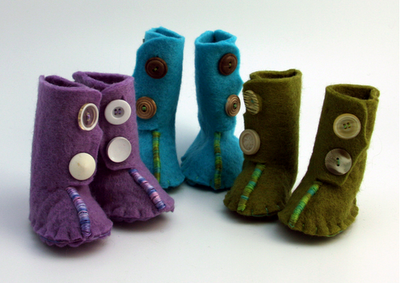 Wool Boots. - Sew Much Ado