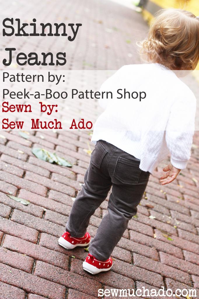 Corduroy Skinnies - Sew Much Ado