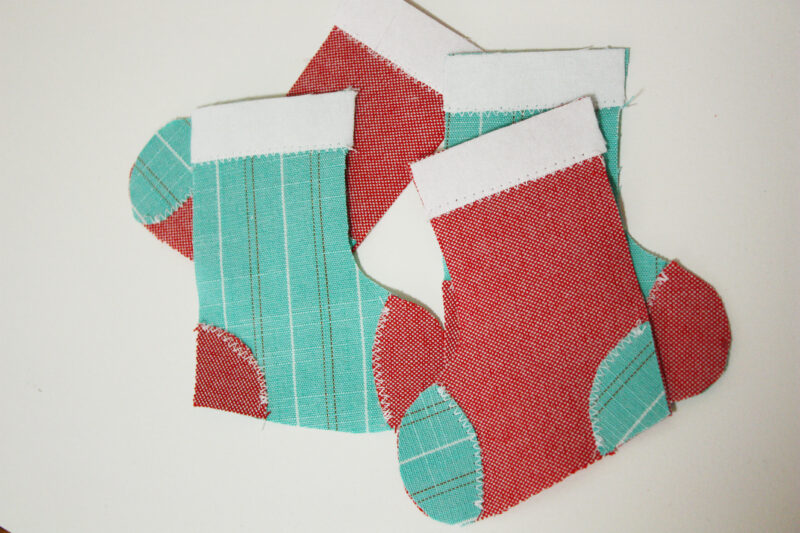 Mini Stocking Ornaments Free Pattern - Sew Much Ado