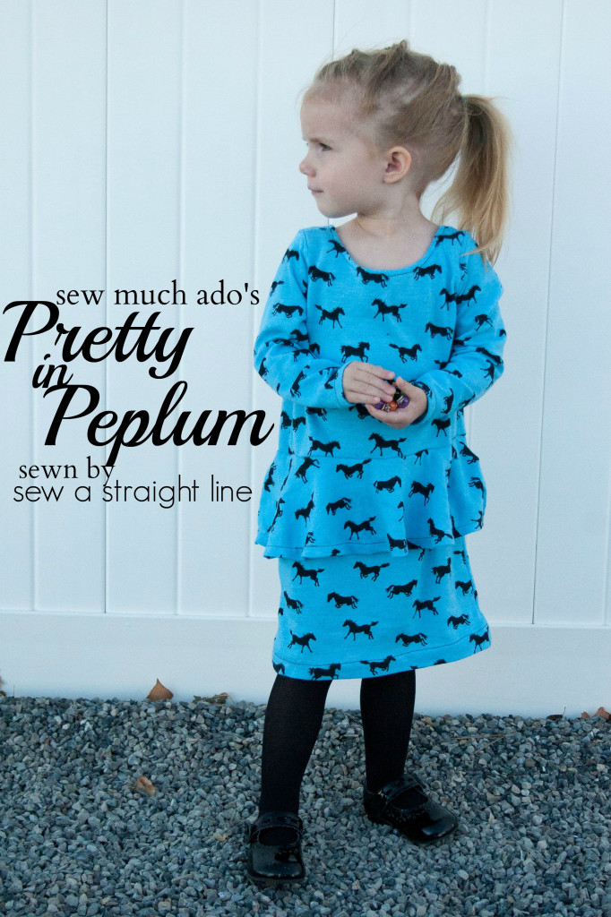 Pretty in Peplum Tour - Sew A Straight Line - Sew Much Ado