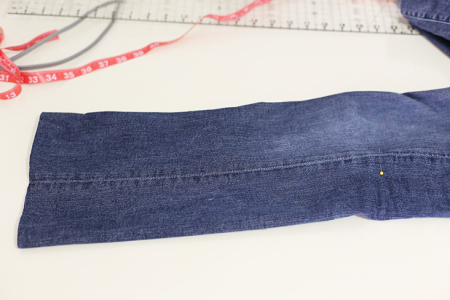 DIY Jean Alteration: From Bootcut to Skinny or Straight! - Sew Much Ado