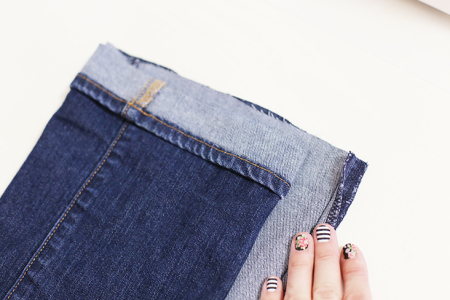 DIY Jean Alteration: From Bootcut to Skinny or Straight! - Sew Much Ado