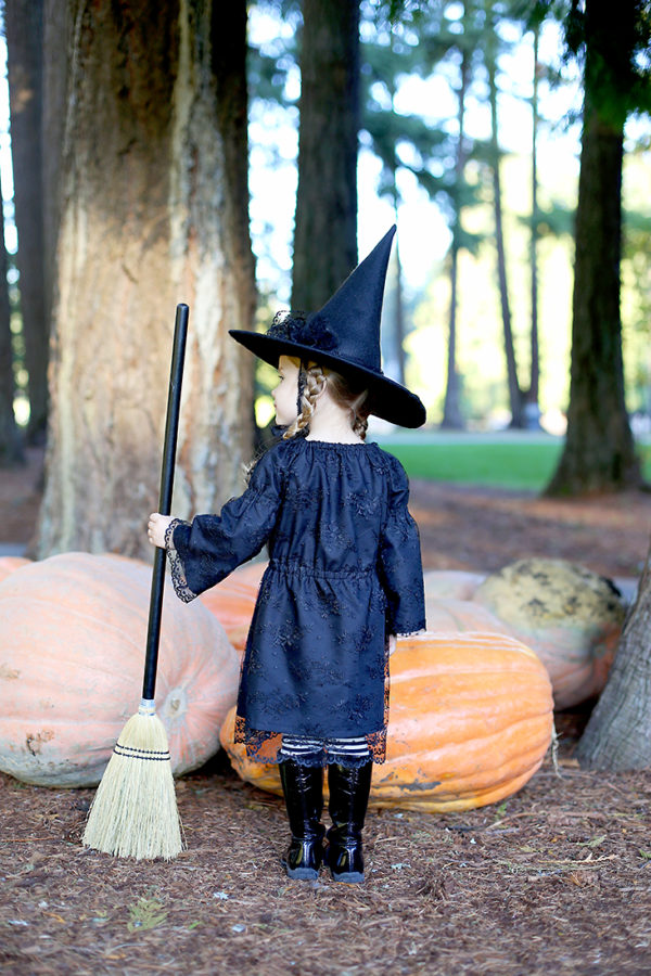 Free Witch Hat Pattern + DIY Witch Costume - Sew Much Ado