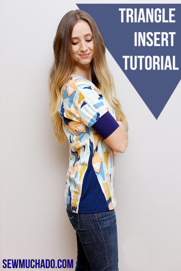 Triangle Insert Top Tutorial - Sew Much Ado