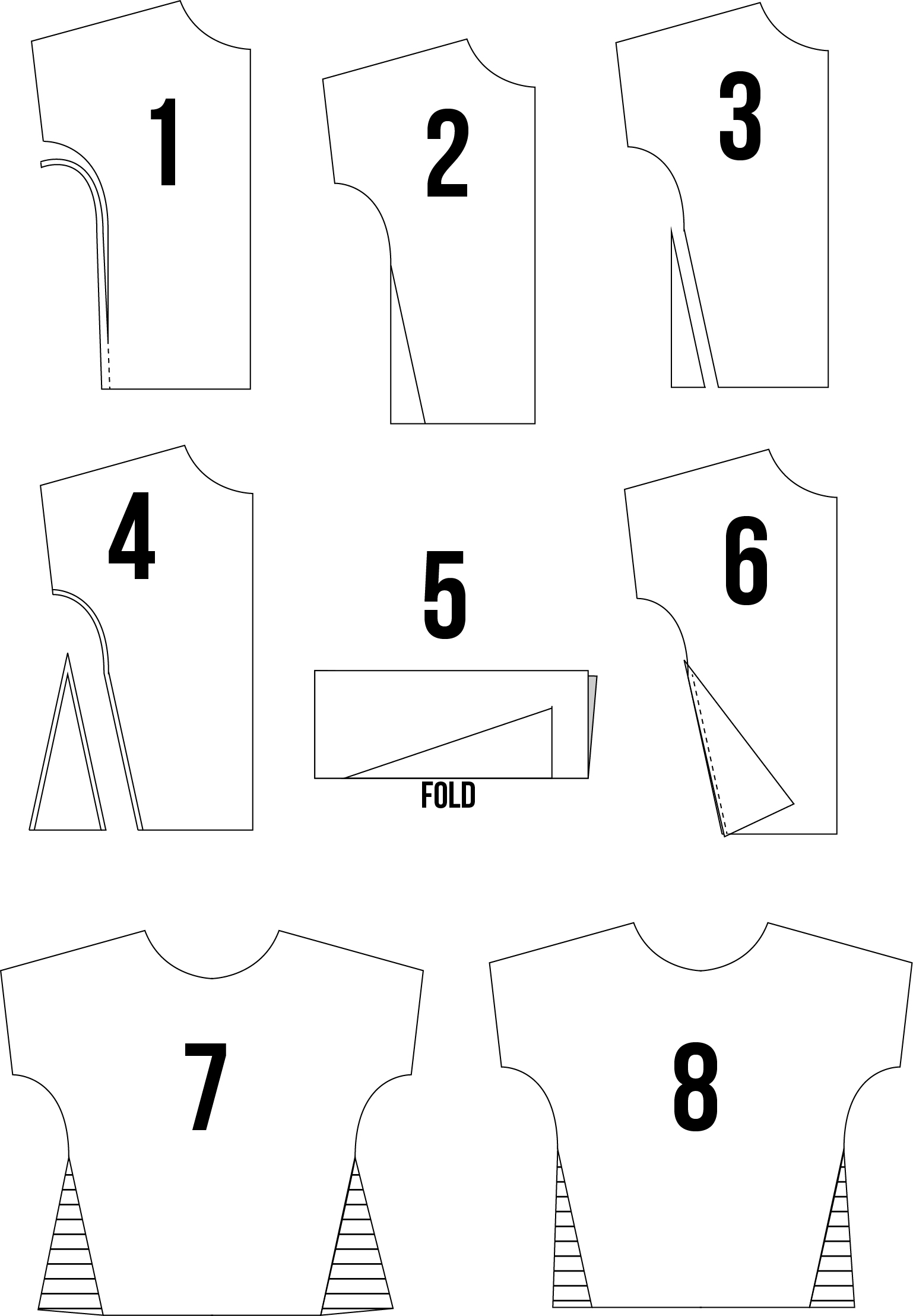 Triangle Insert Top Tutorial - Sew Much Ado