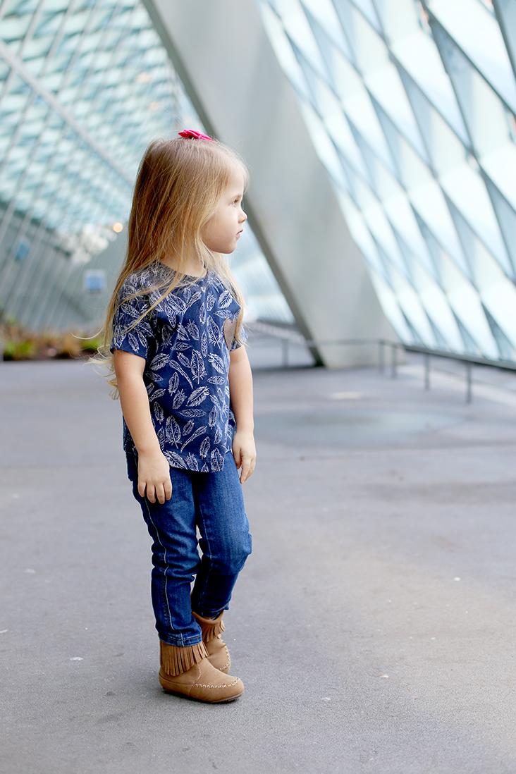 Skipper Top With Leather Heart Pocket - Sew Much Ado