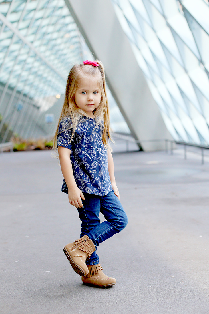 Skipper Top With Leather Heart Pocket - Sew Much Ado