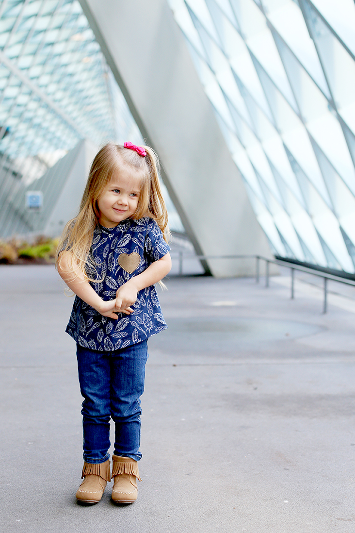Skipper Top With Leather Heart Pocket - Sew Much Ado
