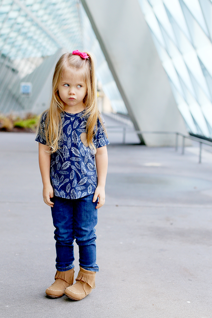 Skipper Top With Leather Heart Pocket - Sew Much Ado