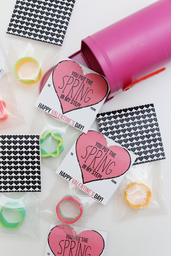 Mini Springs Free Valentine Printable - Sew Much Ado