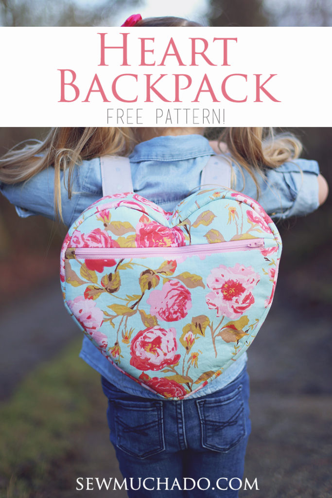 Heart Backpack Free Pattern - Sew Much Ado