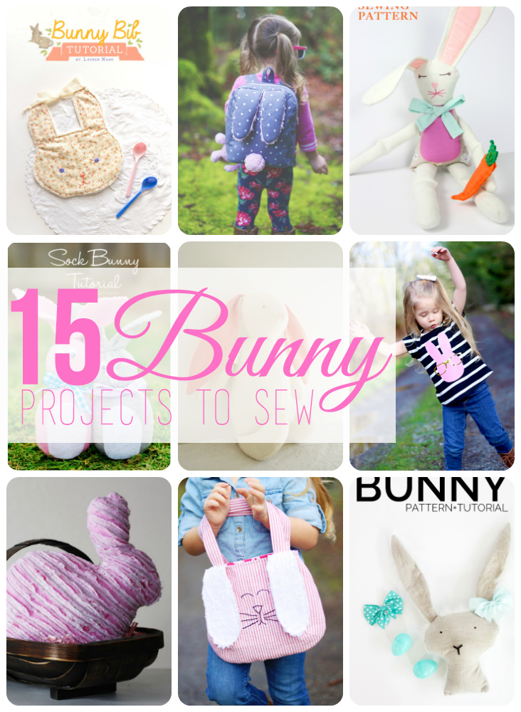 15 Bunny Projects To Sew - Sew Much Ado