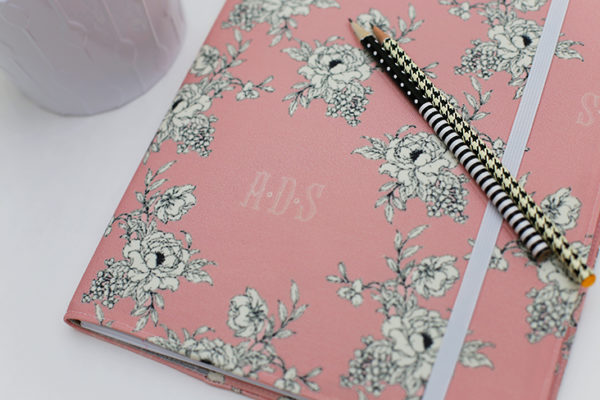 Personalized Notebook Cover Tutorial - Sew Much Ado