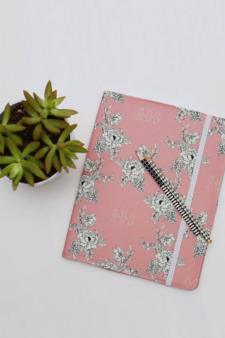 Personalized Notebook Cover Tutorial - Sew Much Ado