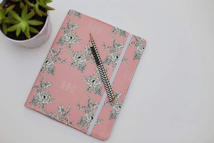 Personalized Notebook Cover Tutorial - Sew Much Ado