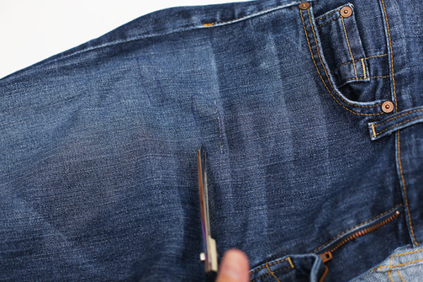 How to Distress Jeans Tutorial - Sew Much Ado