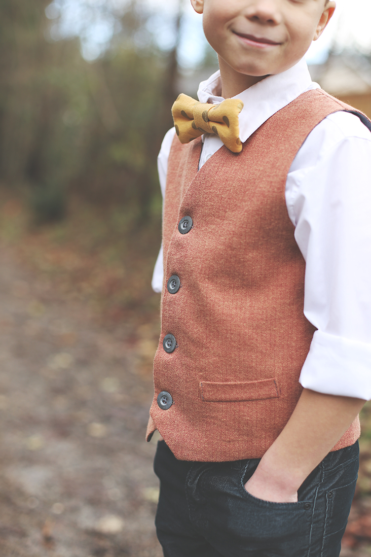 Boy's Vest Pattern - A Schoolboy Vest for Christmas - Sew Much Ado