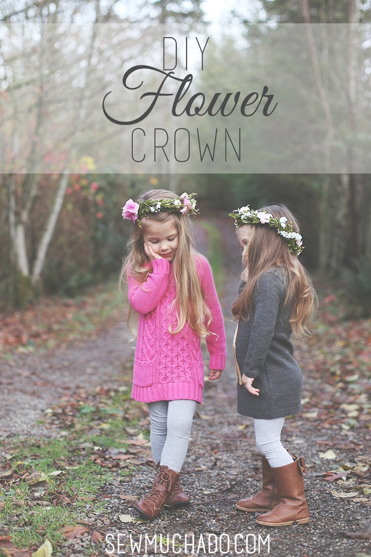 DIY Flower Crown Tutorial - Sew Much Ado