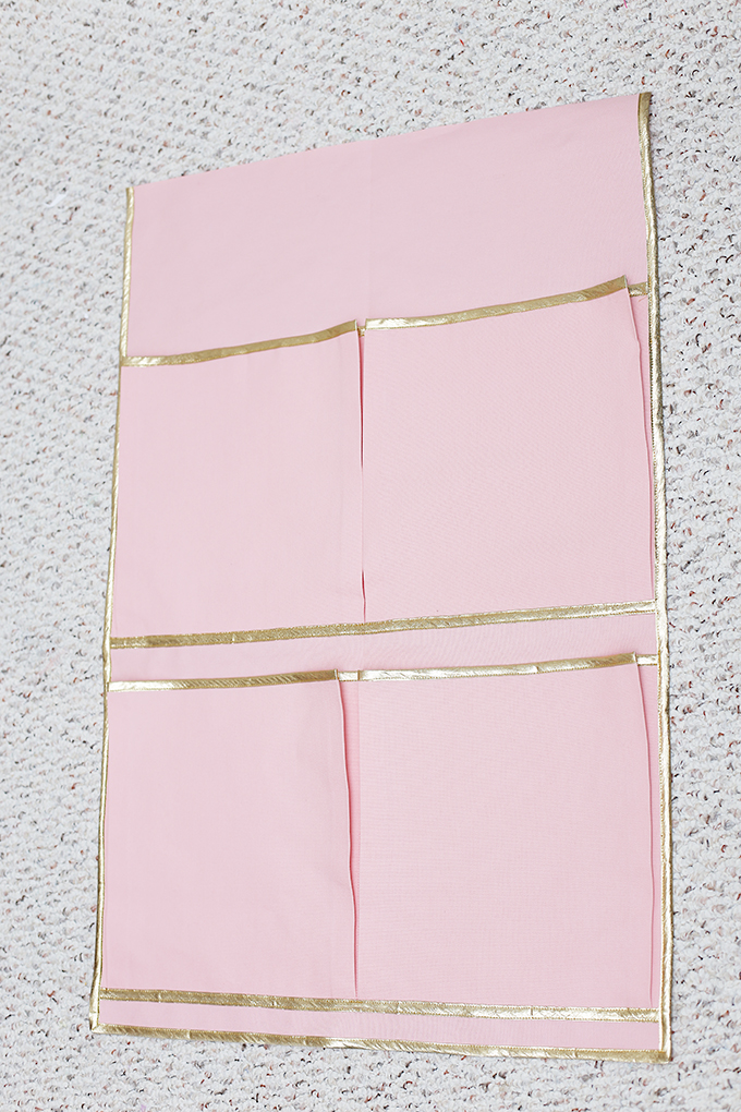 DIY Wall Pocket Organizer Tutorial - Sew Much Ado
