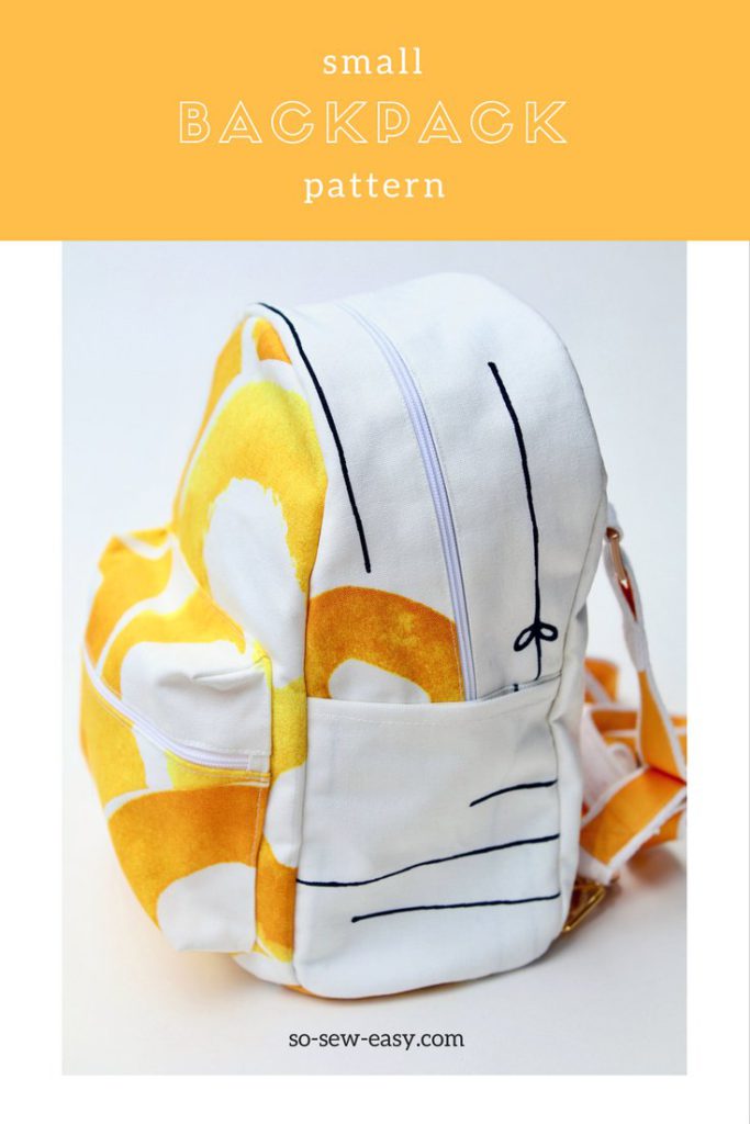 20 Free Backpack Patterns and Tutorials - Sew Much Ado