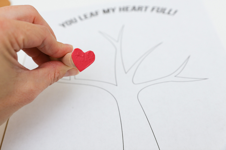 Valentine's Day Craft Stamp Art Tutorial {+ Free Printable!} - Sew Much Ado