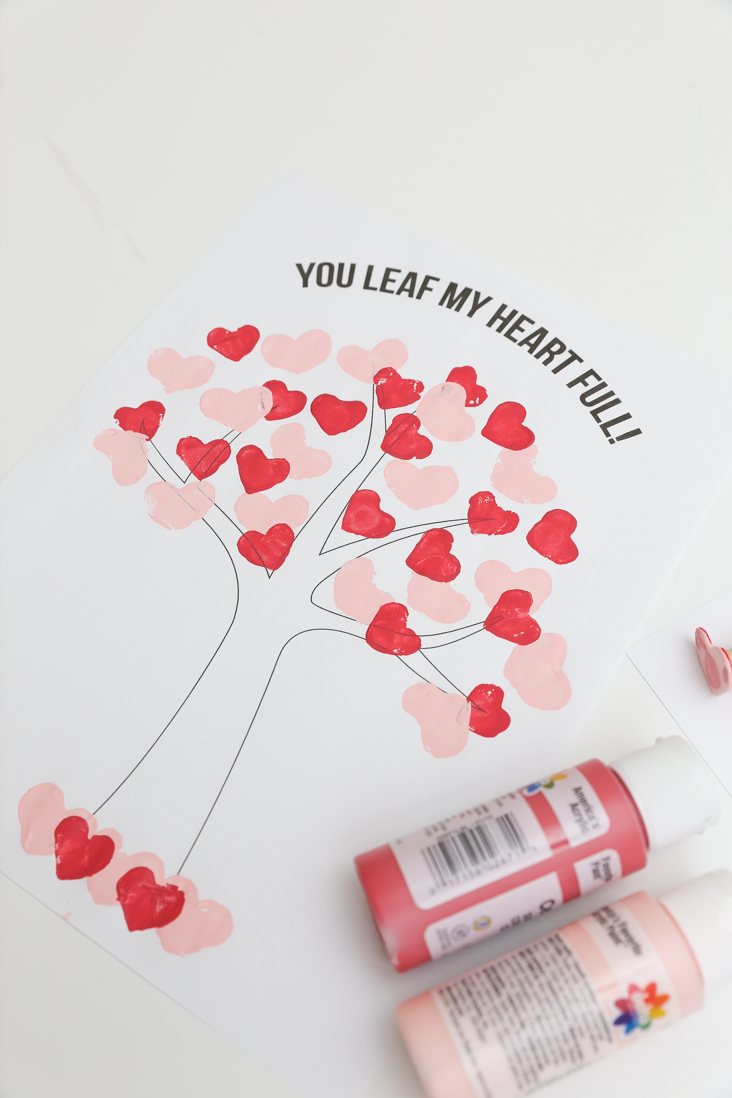 Valentine's Day Craft Stamp Art Tutorial {+ Free Printable!} - Sew Much Ado