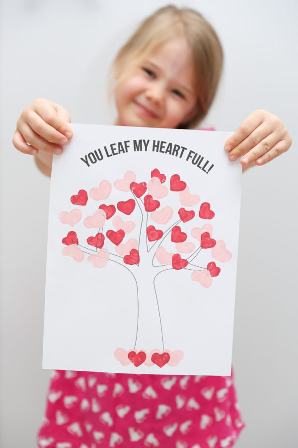 Valentine's Day Craft Stamp Art Tutorial {+ Free Printable!} - Sew Much Ado