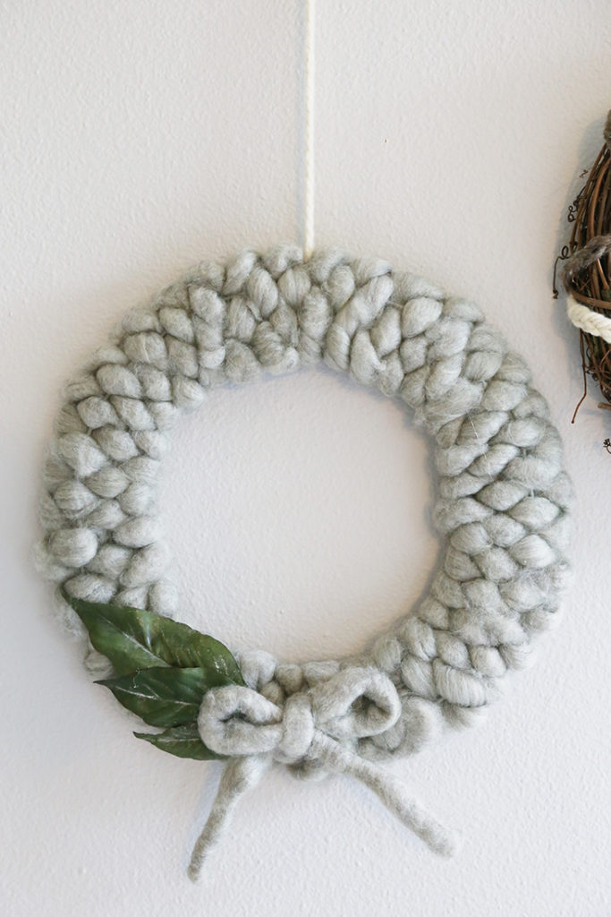DIY Yarn Wreath Tutorial -3 Ways! - Sew Much Ado