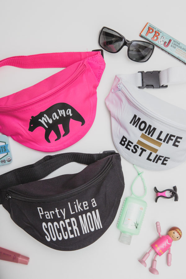 DIY Mom Fanny Packs with the Cricut Maker - Sew Much Ado