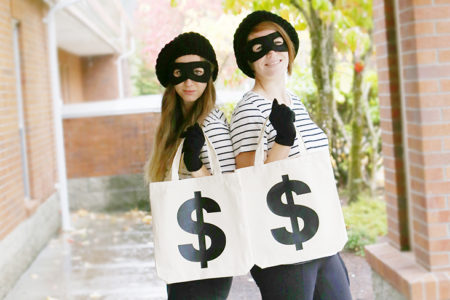 DIY Bank Robber Halloween Costume Tutorial - Sew Much Ado