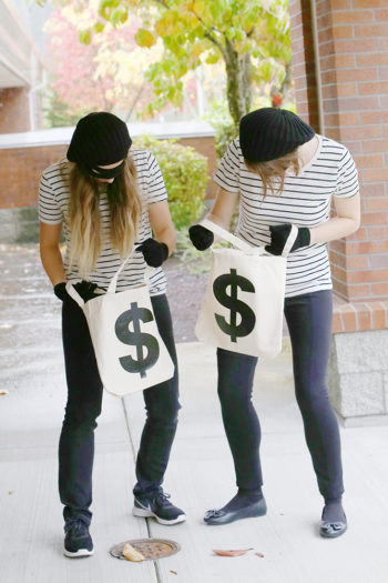 DIY Bank Robber Halloween Costume Tutorial - Sew Much Ado