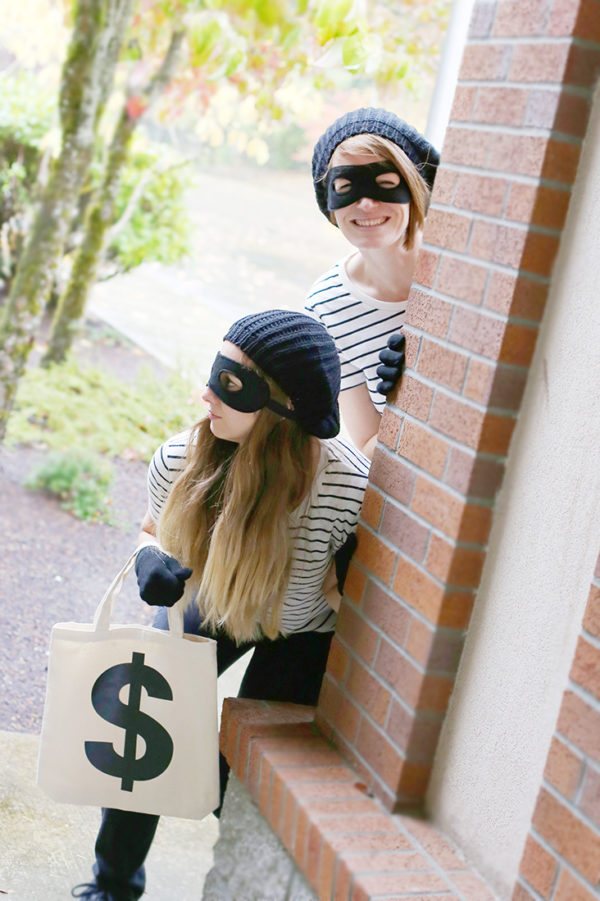 DIY Bank Robber Halloween Costume Tutorial - Sew Much Ado