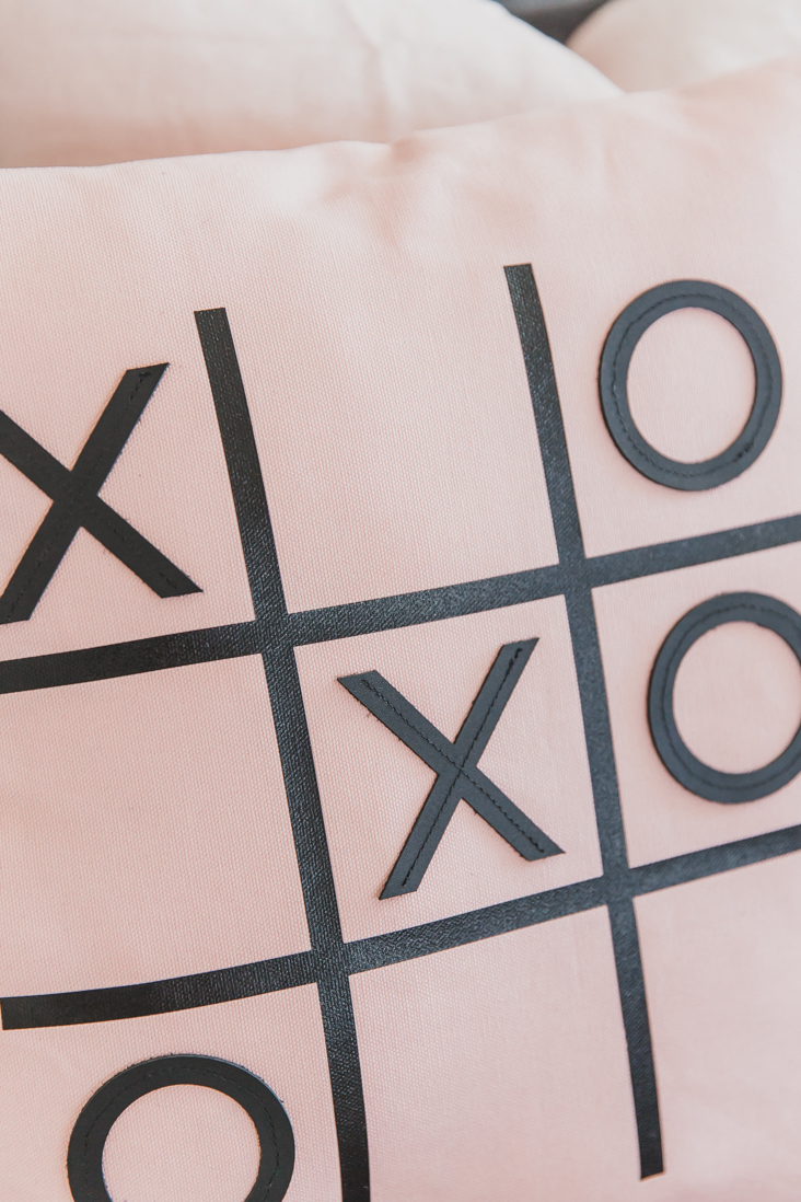 DIY Tic Tac Toe Pillow Tutorial - and Cricut Maker FAQ! - Sew Much Ado
