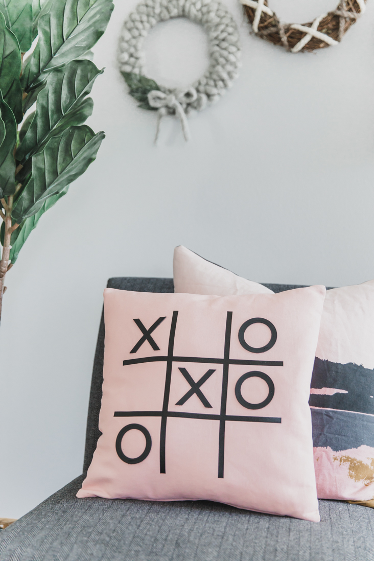 DIY Tic Tac Toe Pillow Tutorial - and Cricut Maker FAQ! - Sew Much Ado