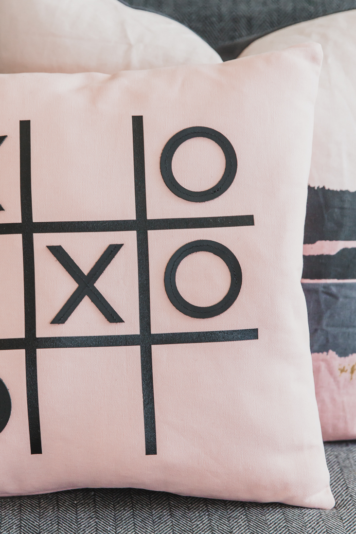 DIY Tic Tac Toe Pillow Tutorial - and Cricut Maker FAQ! - Sew Much Ado