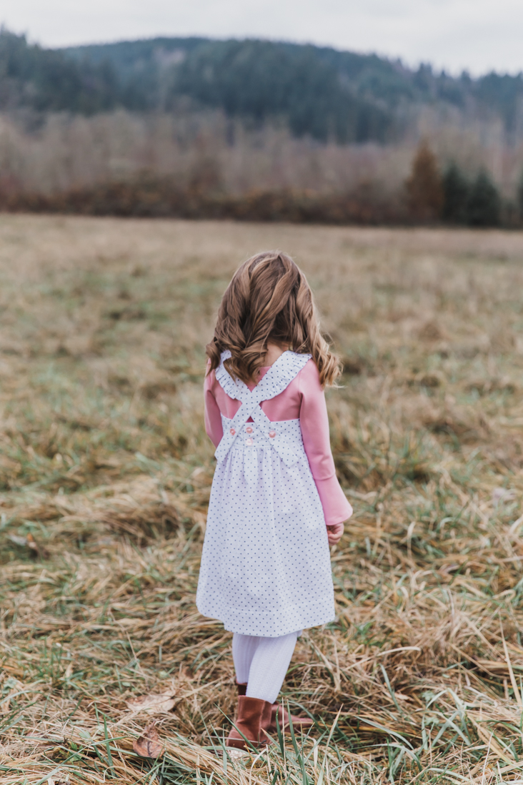 Ainsley Pinafore Dress Pattern - Sew Much Ado