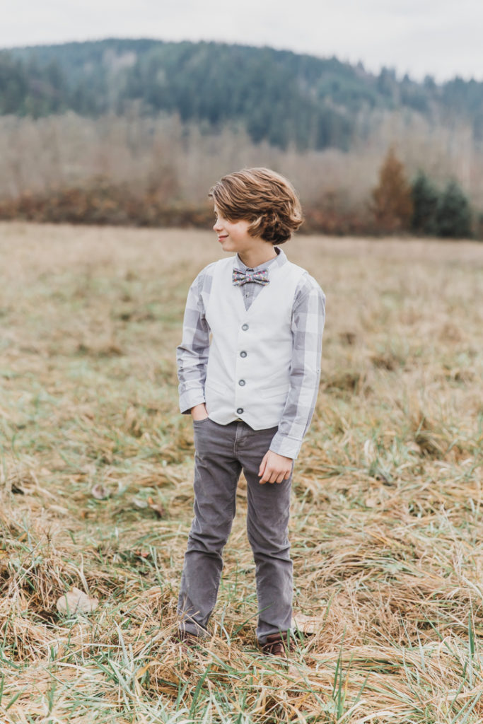 Schoolboy Boy's Vest Pattern + Everyday Boy's Necktie Pattern - Sew ...