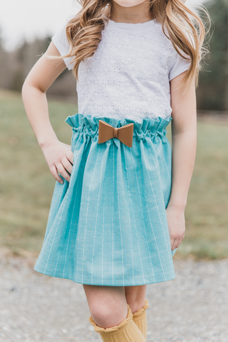 DIY Paper Bag Skirt {With Cricut Tools!} - Sew Much Ado