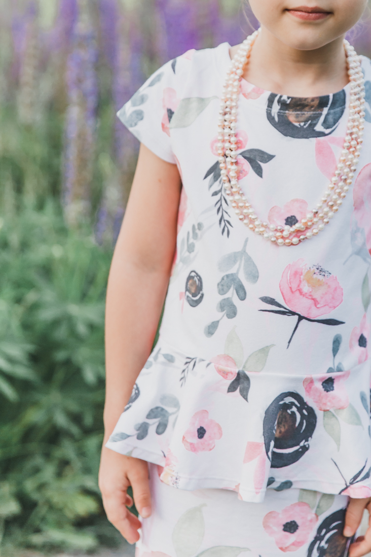 Girl's Peplum Pattern - Sew Much Ado