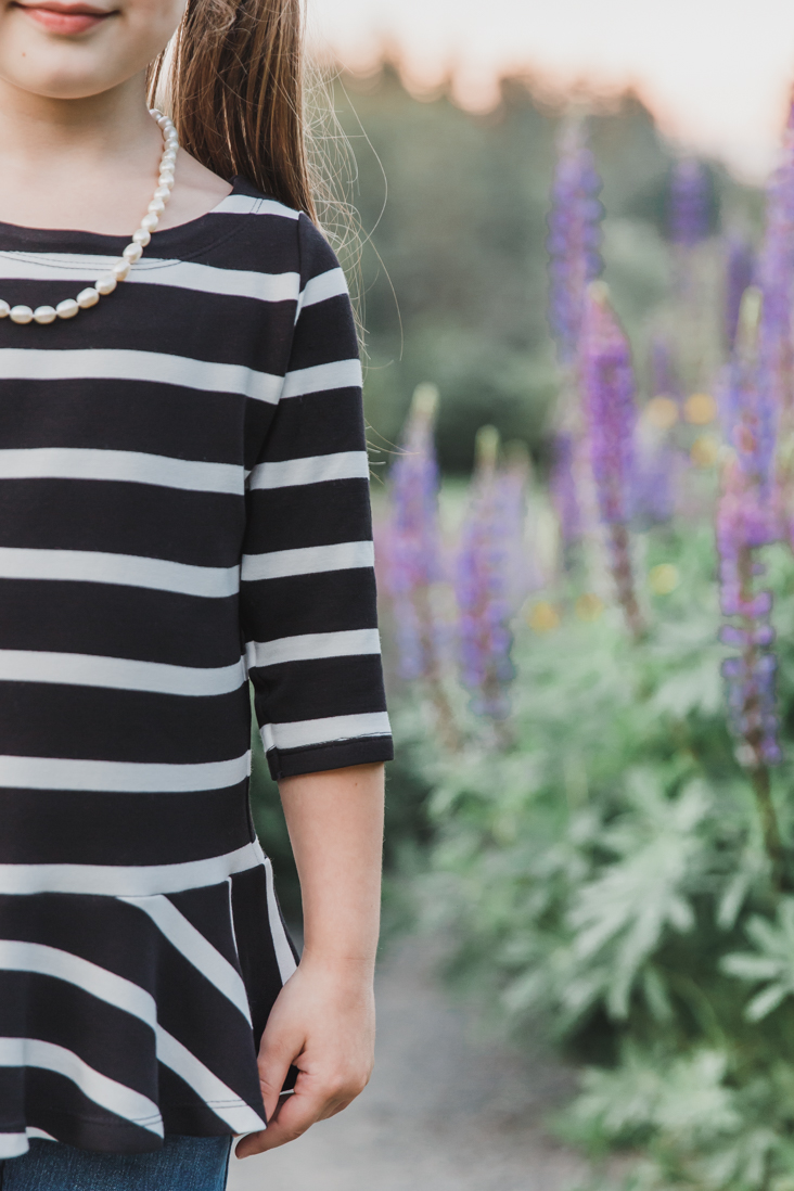 Girl's Peplum Pattern - Sew Much Ado