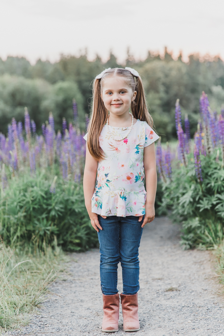 Girl's Peplum Top Pattern: Floral Edition - Sew Much Ado