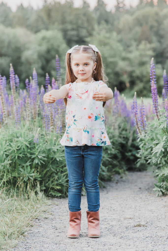 Girl's Peplum Top Pattern: Floral Edition - Sew Much Ado