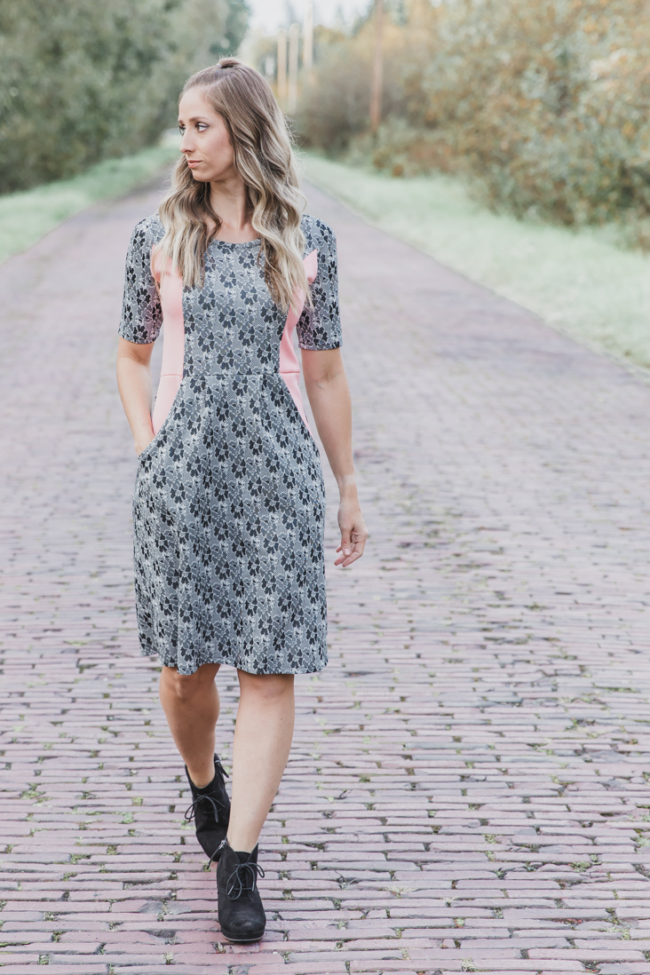 Color Block Charleston Dress Pattern - Sew Much Ado