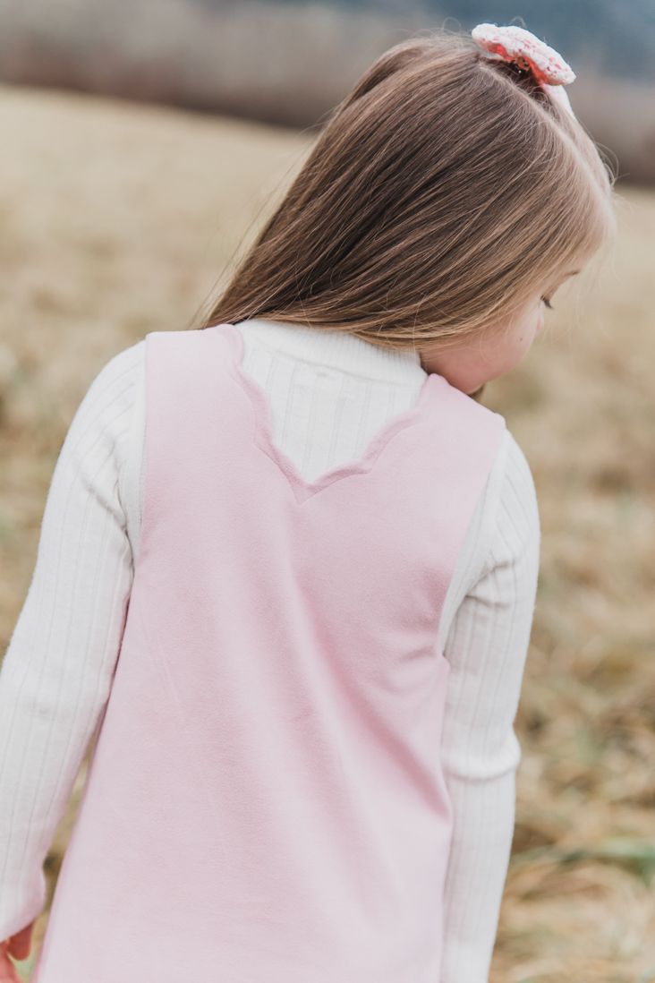 Girls' DIY Pinafore Dresses + New Pattern Sneak Peek! - Sew Much Ado