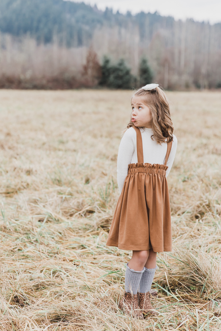 Girls' DIY Pinafore Dresses + New Pattern Sneak Peek! - Sew Much Ado