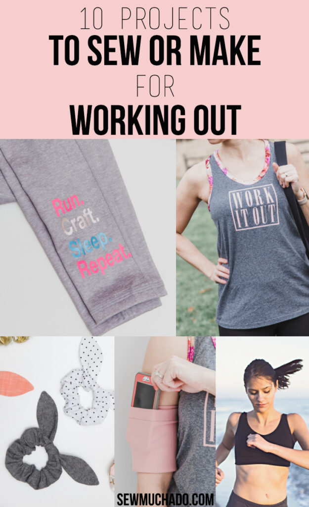 10 DIY Projects to Make or Sew for Working Out - Sew Much Ado