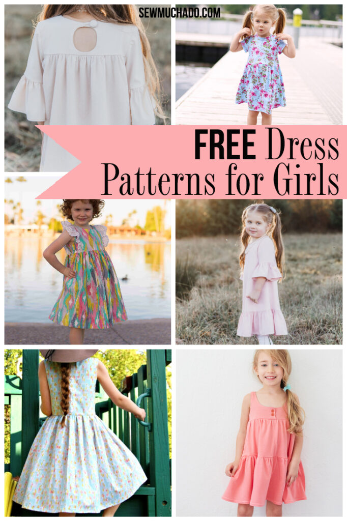 Free Must-Sew Dress Patterns for Girls - Sew Much Ado