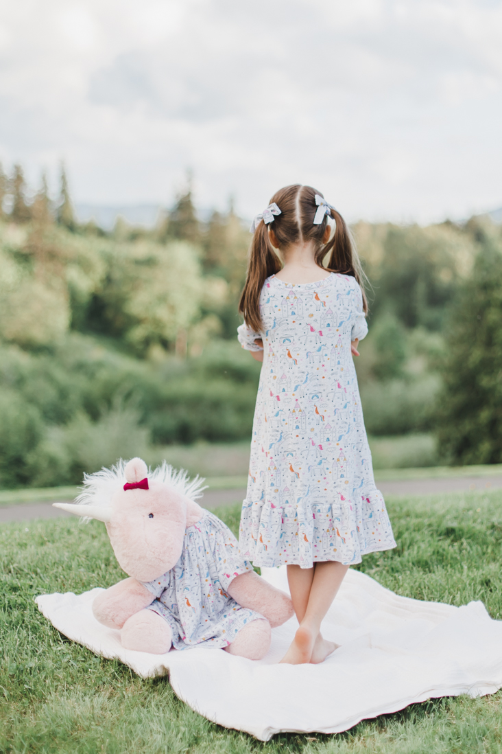 Girl's Nightgown Pattern - Unicorn Bellamy Edition - Sew Much Ado