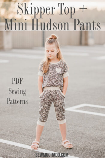 DIY Kid's Jogger Set Patterns - Sew Much Ado